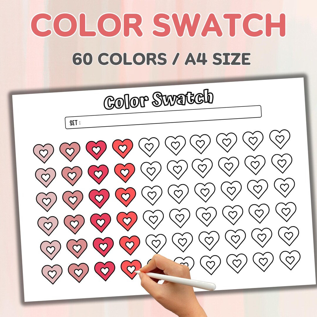 Color Swatch, Color Swatch Cards, Color Swatch Test, Blank Color Card ...