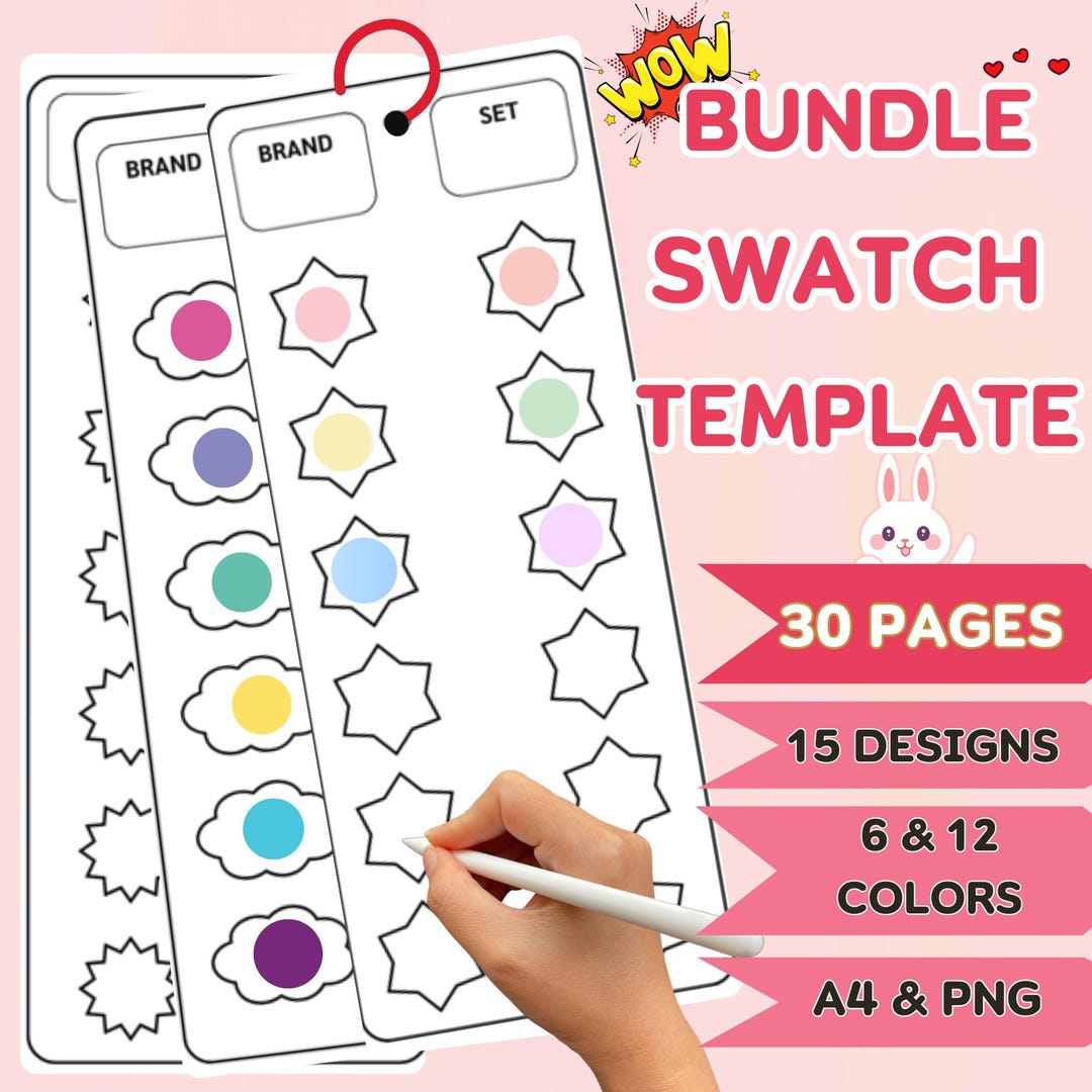 Color Swatch, Color Swatch Cards, Color Swatch Test, Blank Color Card ...
