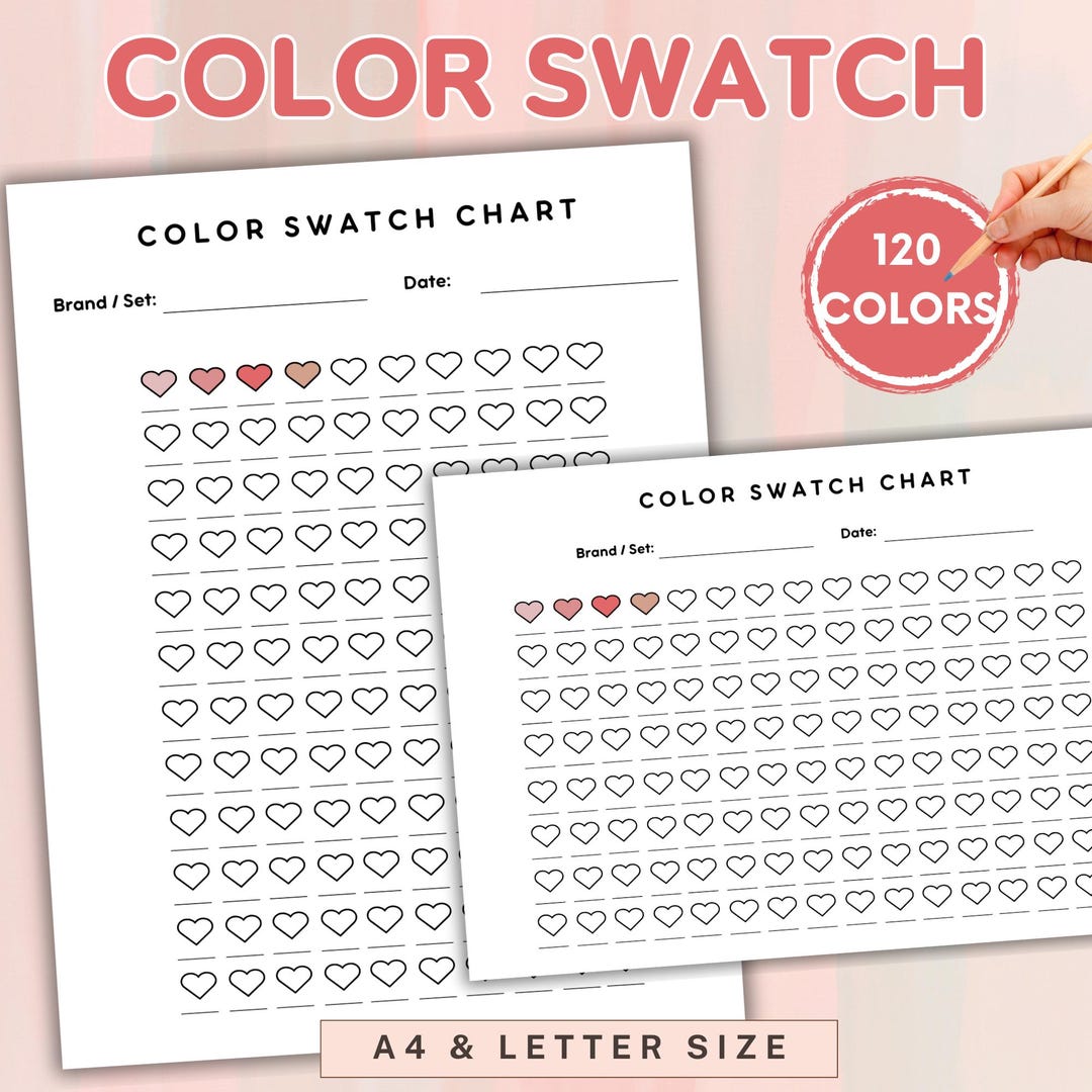 Color Swatch, Color Swatch Cards, Color Swatch Test, Blank Color Card ...