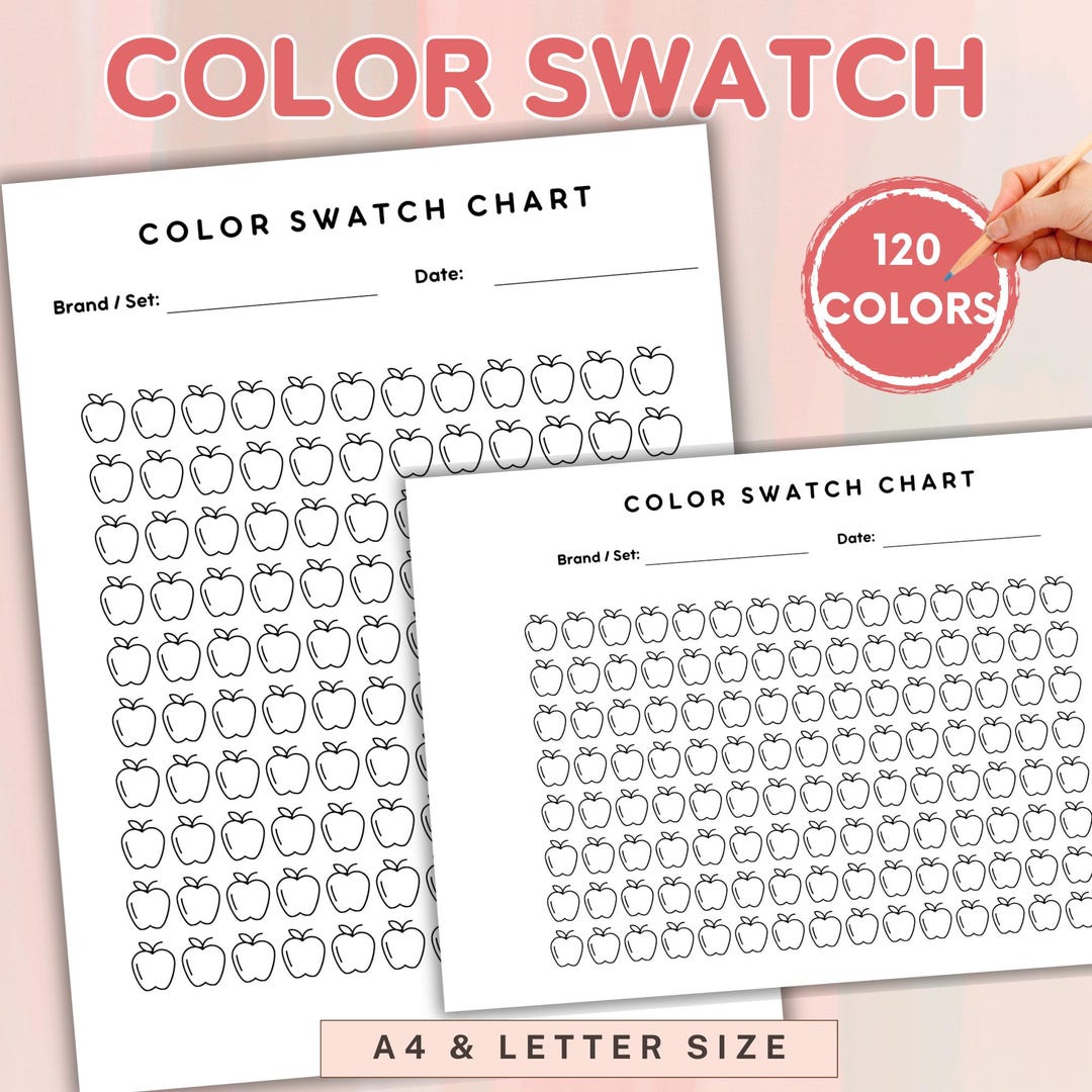 Color Swatch, Color Swatch Cards, Color Swatch Test, Blank Color Card ...