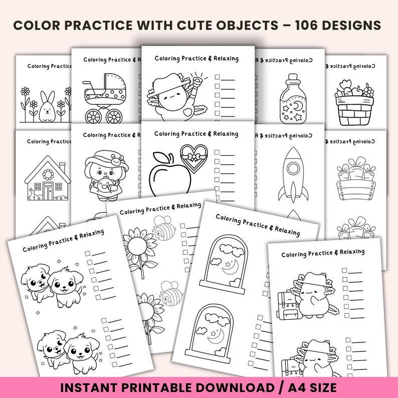 Coloring Practice, Coloring Blending, Coloring, Templates for Blending ...