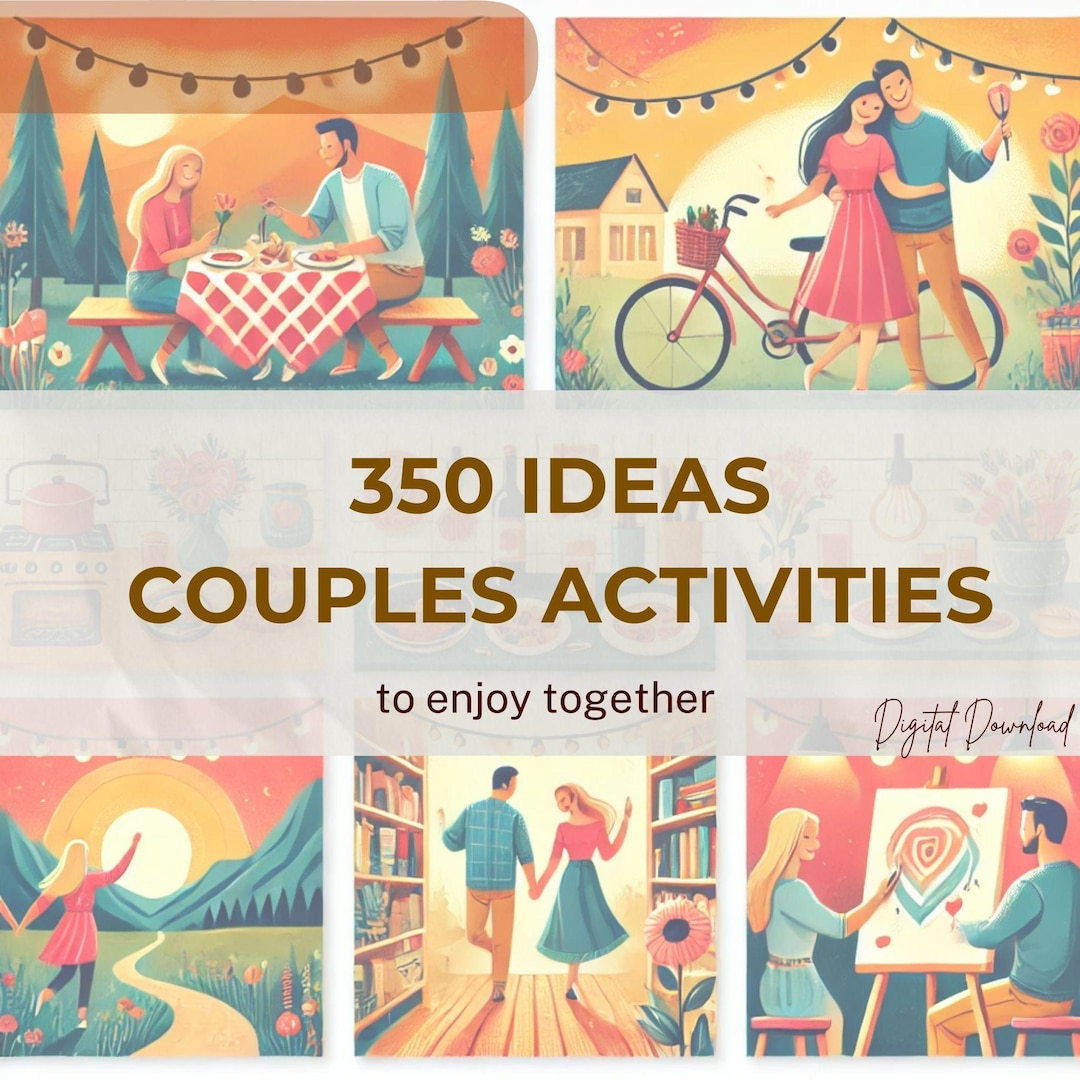 350 IDEAS Fun Activities for Couples to Enjoy Together,valentine's Day ...