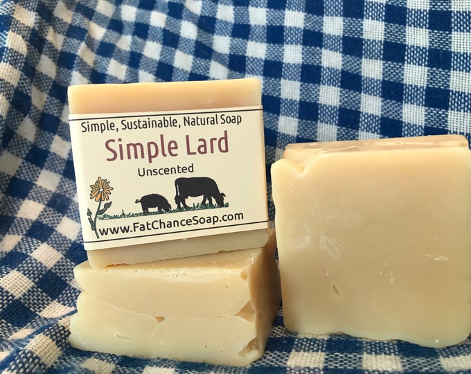 Simple Lard Soap - Etsy