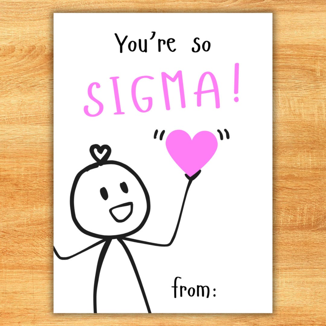 Slang Kids Valentine's Day Cards, Funny Printable Classroom Gift ...