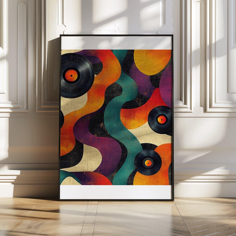Abstract Music Art - Etsy