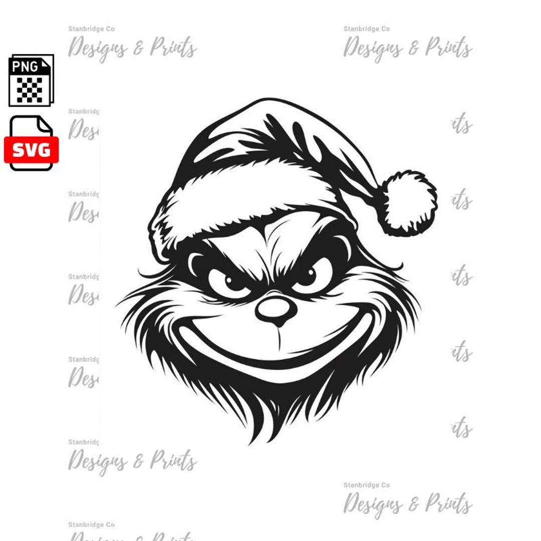 Grinch PNG SGV Download Bundle - Etsy