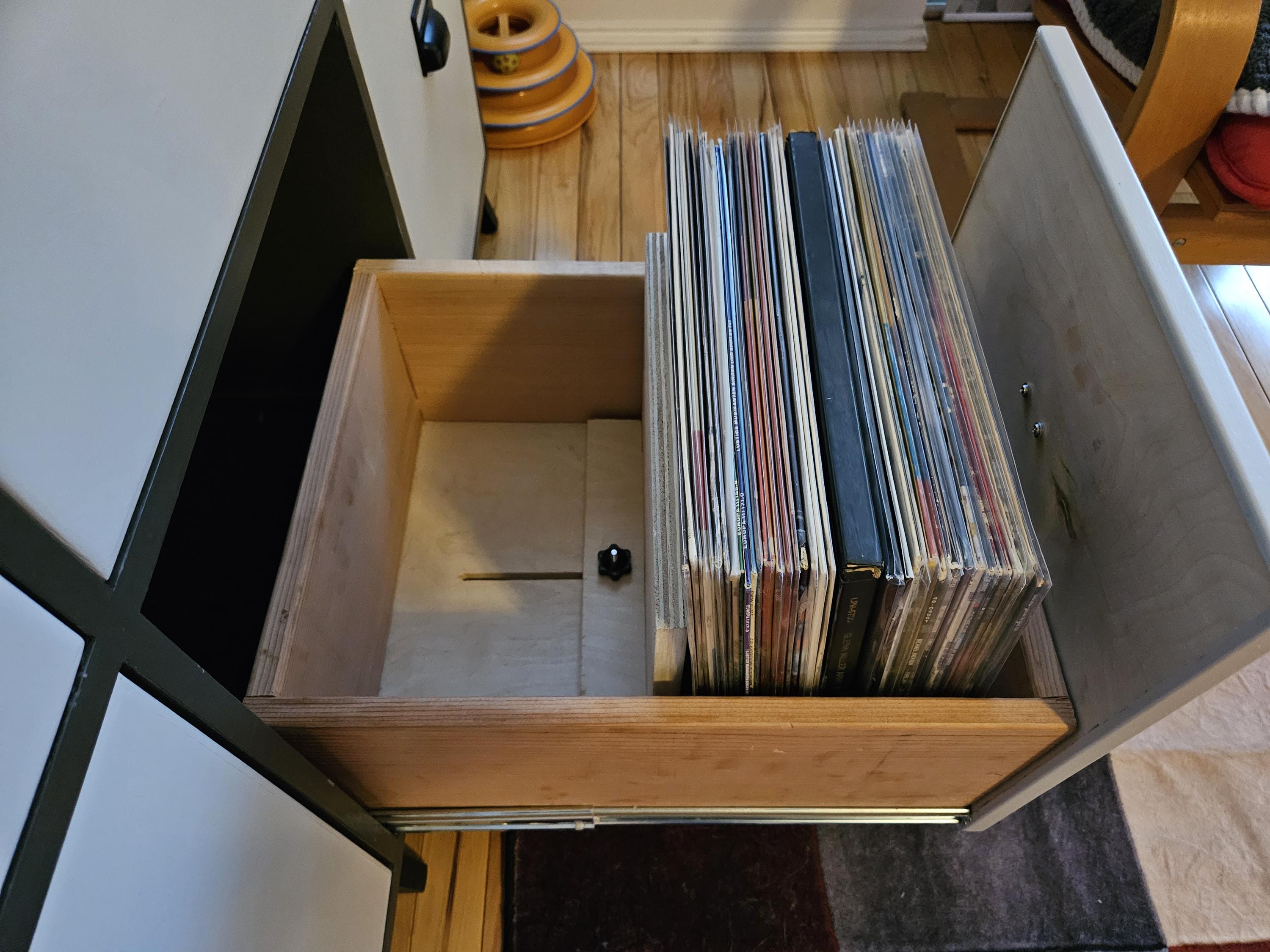 Vinyl Record Storage, Stereo Turntable Console Design/plans - Etsy