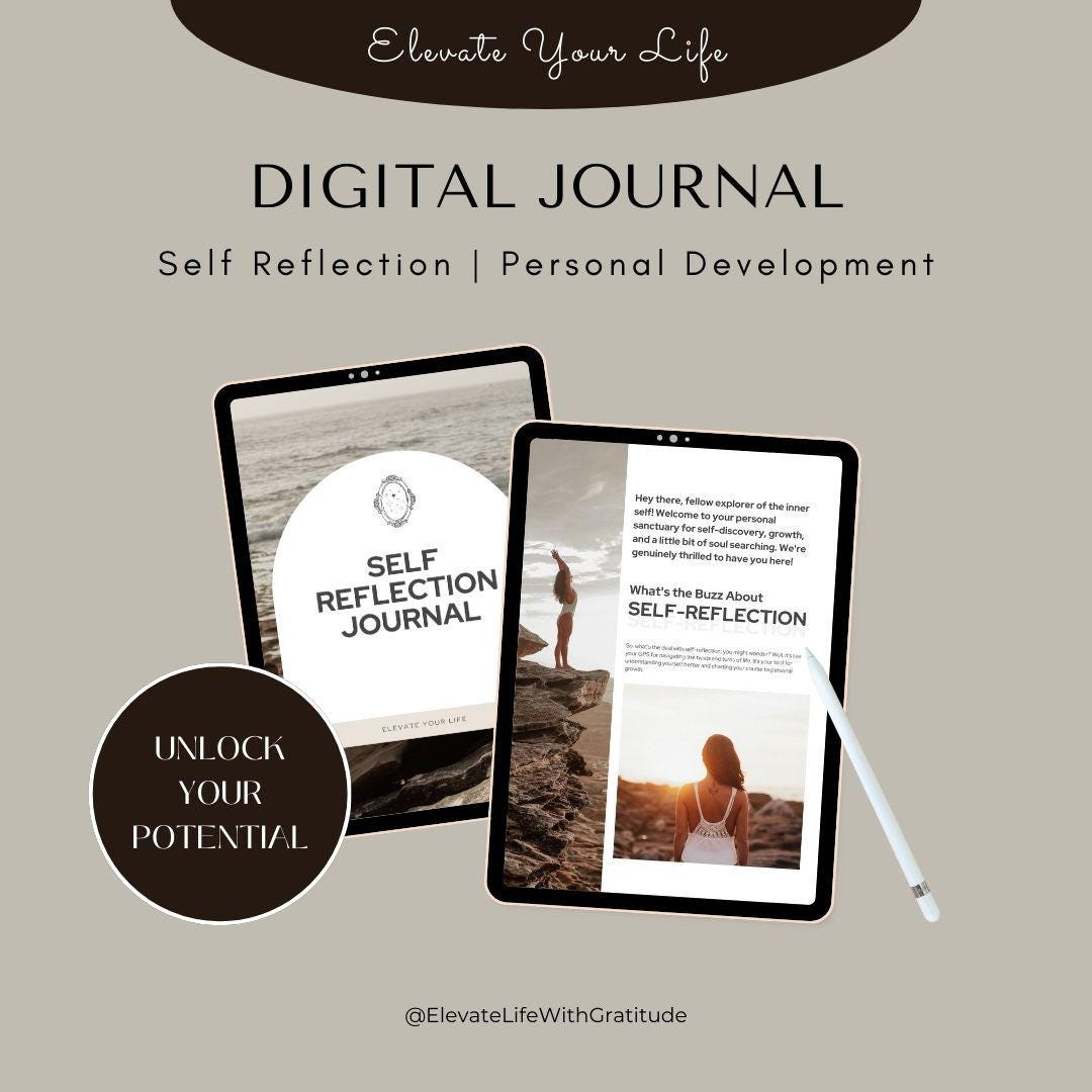 Self-reflection Journal - Etsy