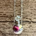 Self-love Amulet Necklace | Crystal, Rose, Lavender | 24" Stainless ...