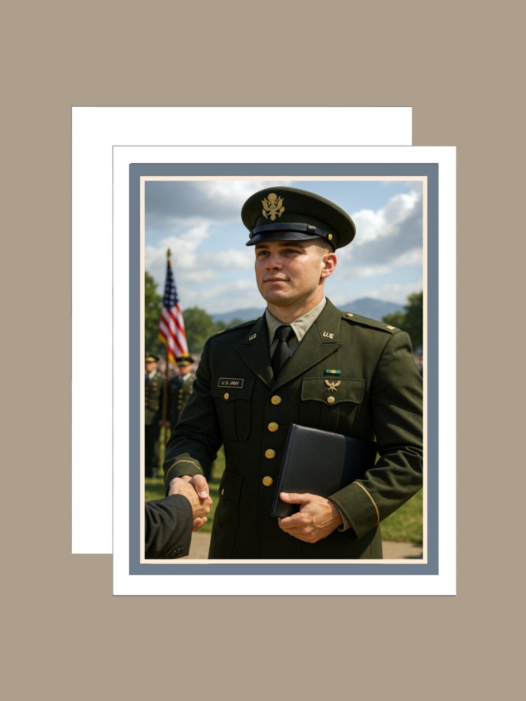 Military Soldier Graduation Card – Choose Army, Air Force, Navy ...