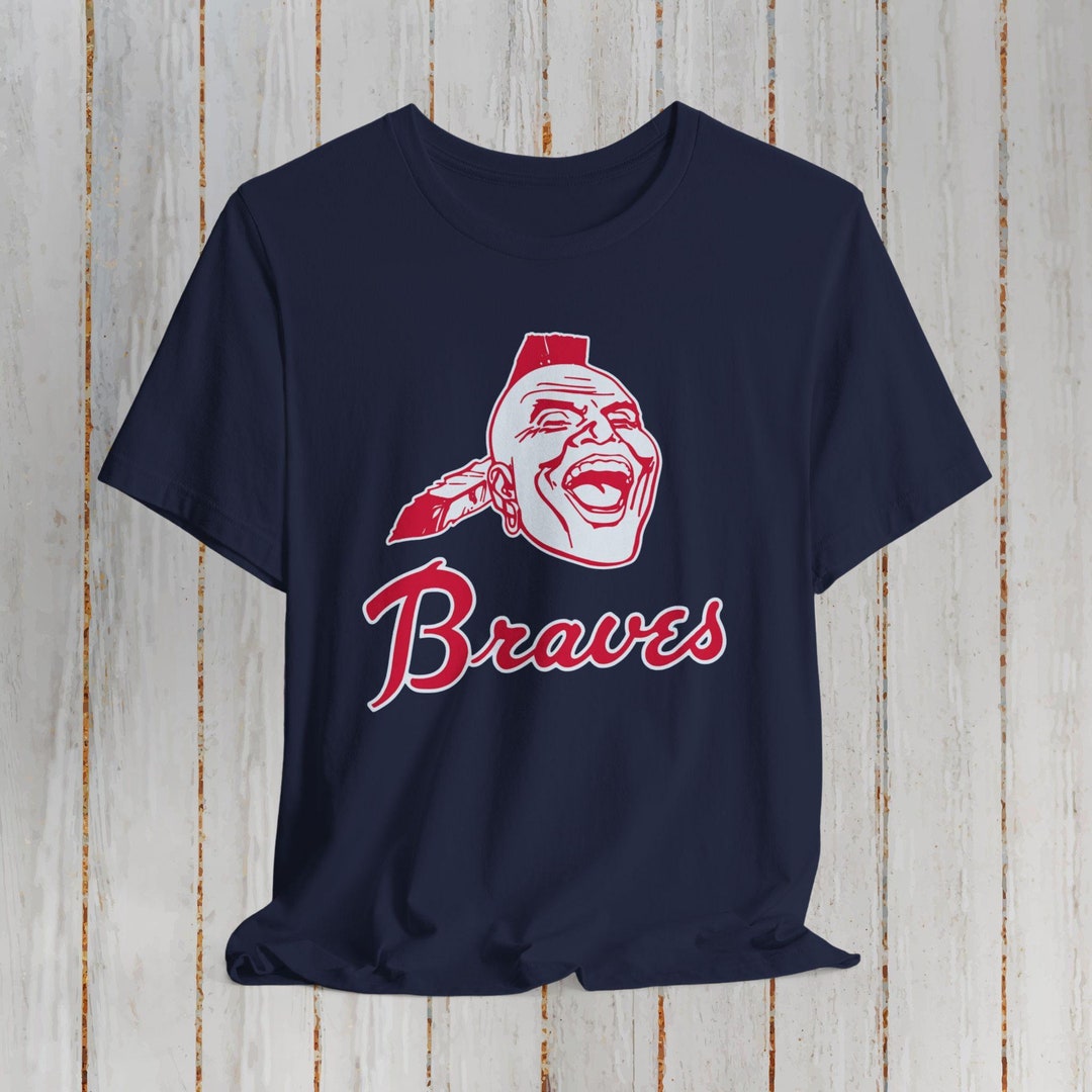 Vintage Retro Chief Nocahoma Atlanta Braves Tee, Unisex MLB Shirt for ...