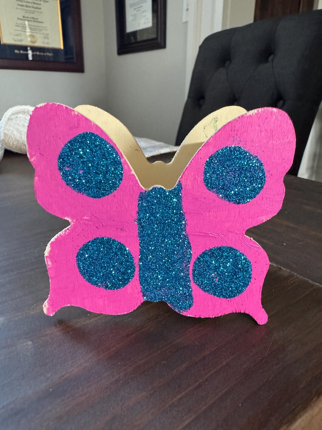 Colorful Butterfly Pencil Holder - Etsy