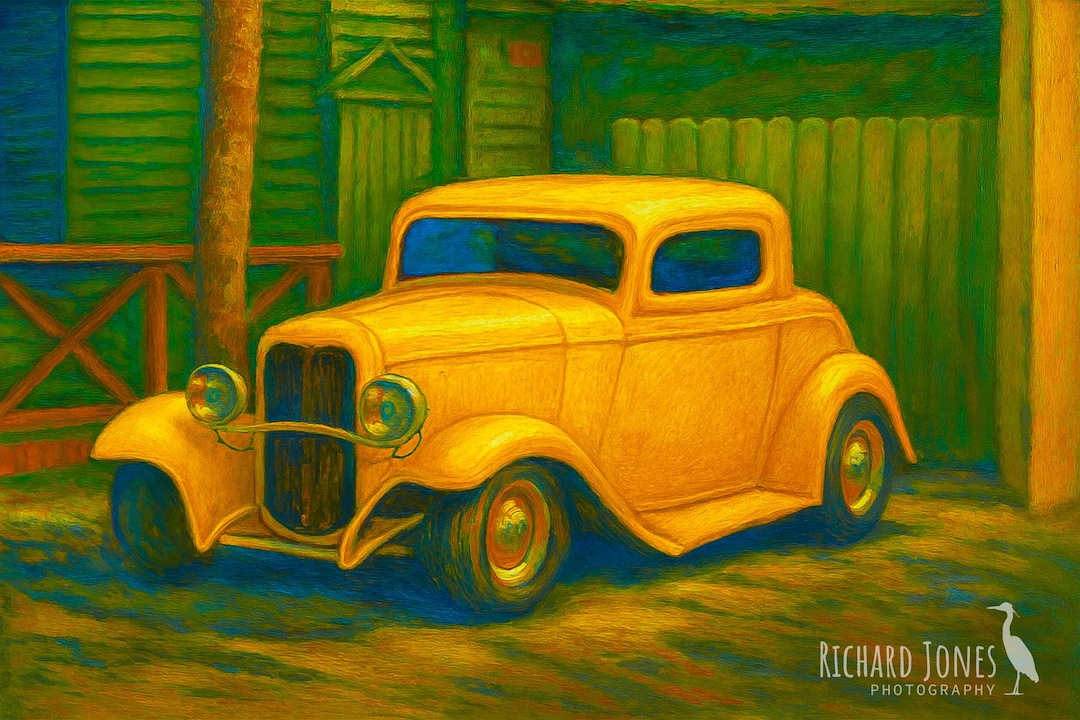 1932 Ford Coupe Hot Rod Art Print – Vintage Americana (digital Download ...