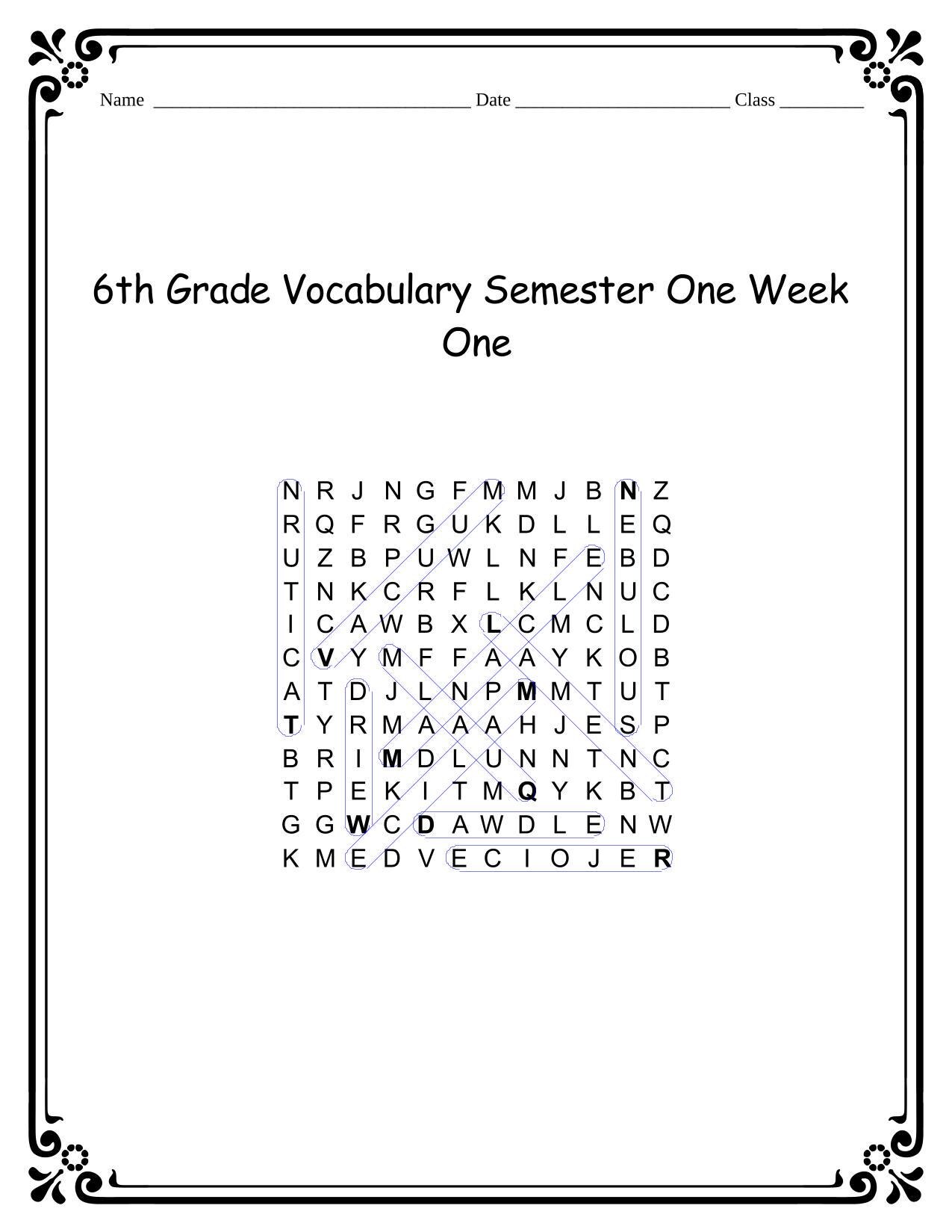 6th Grade Vocabulary: ELA Workbook With Curriculum, Flashcards & Tests ...