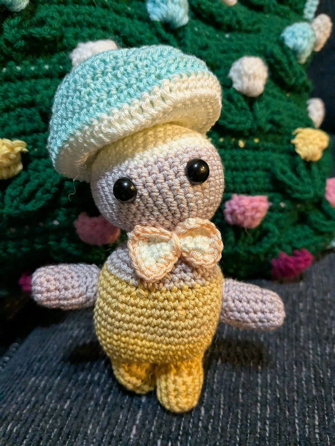 Crochet Pattern - Millington the Mushroom Amigurumi Mushroom Guy PDF ...