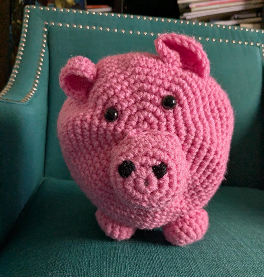 Chonky Pig Crochet Pattern: Amigurumi Plushie (PDF Pattern) - Etsy