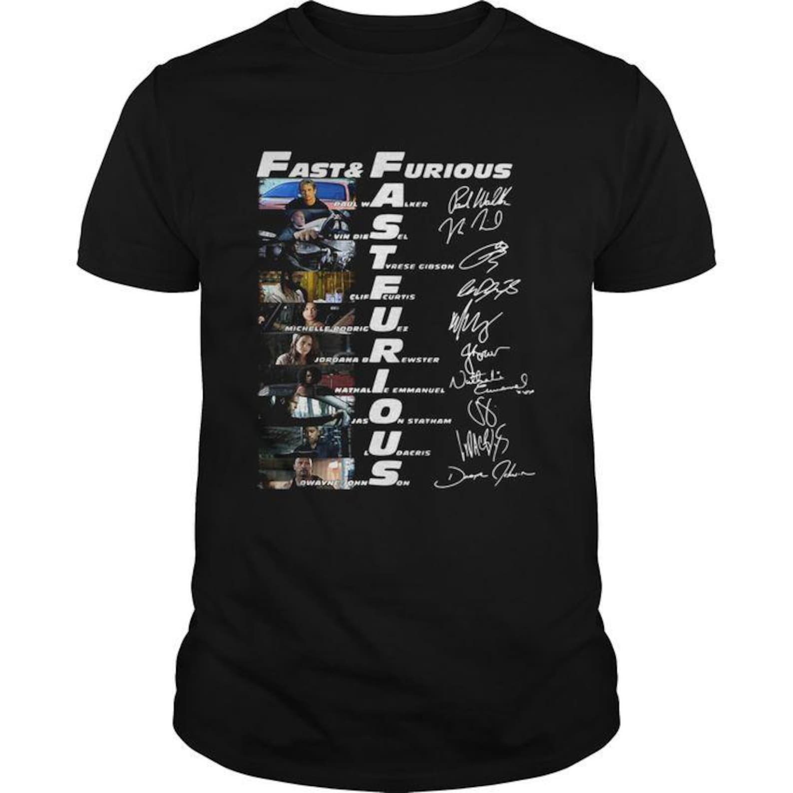 Design Fast and Furious Digital PNG File for Printing Paul Walker Vin ...