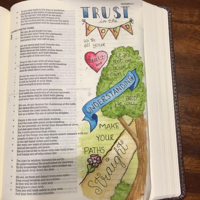 Trust in the Lord Craft - Etsy