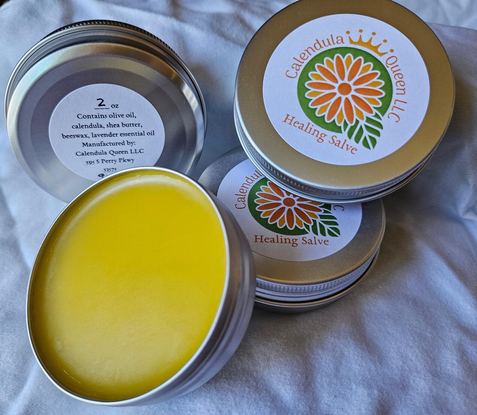 Healing Calendula Salve 2 Oz Tin - Etsy