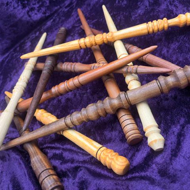 Assorted Wooden Wands - Etsy