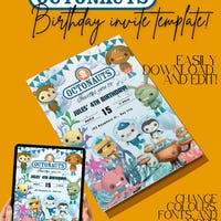 Octonauts Birthday - Etsy