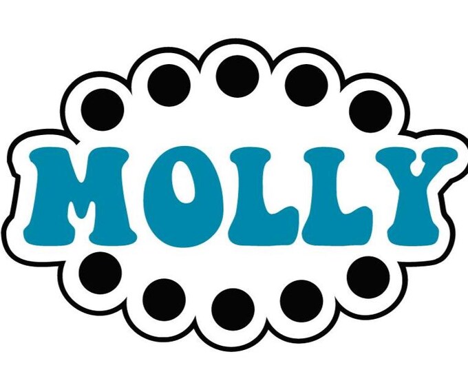 Molly SVG, Paper Piecing Title (digital Download) - Etsy