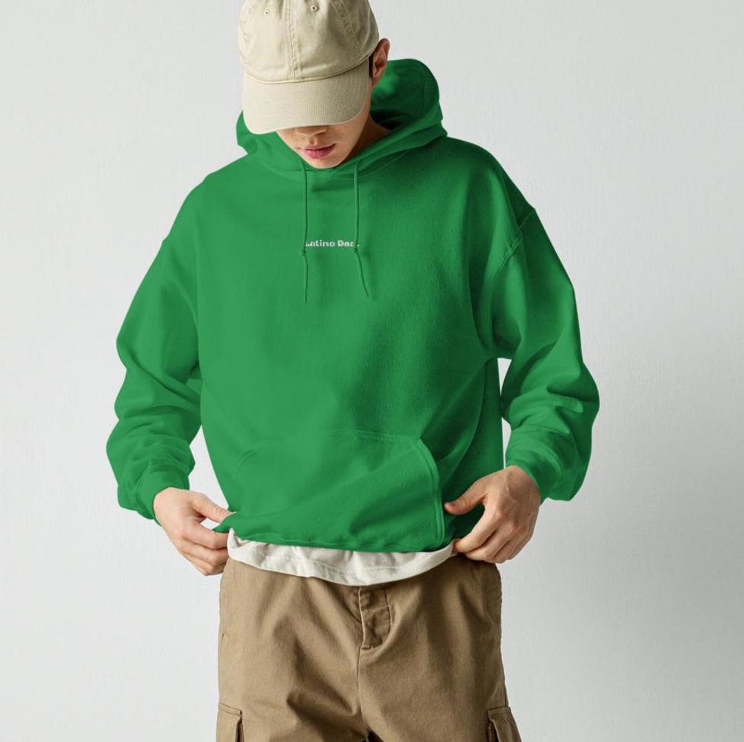 Latino Dad Embroidered Hoodie | Hispanic, Spanish Hoodies | Mom Dad ...