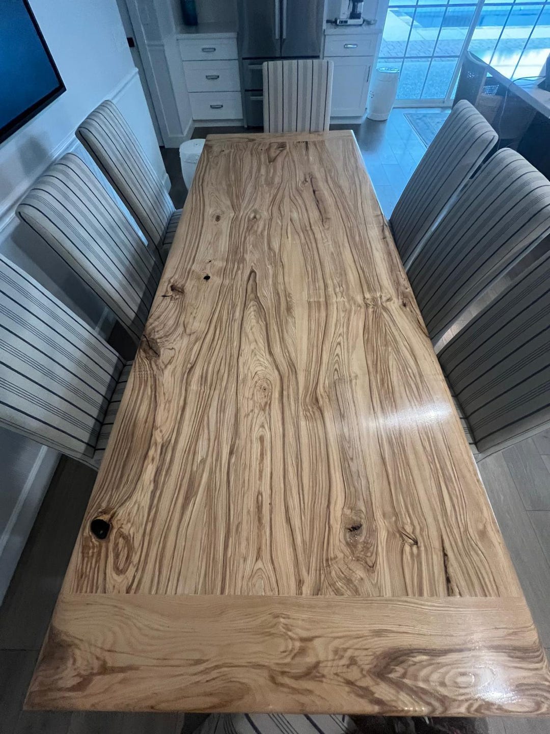 Made to Order Olive Ash Table Dining Table -custom Handmade Wood Table ...