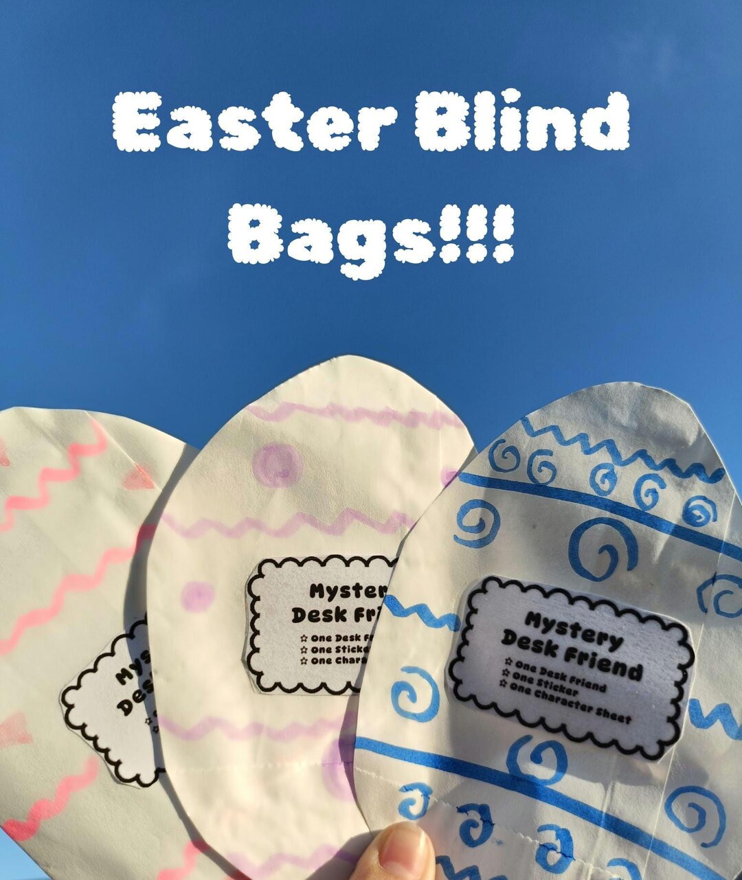 Easter Blind Bags | Custom Handmade Polymer Clay | Random | Keychain ...