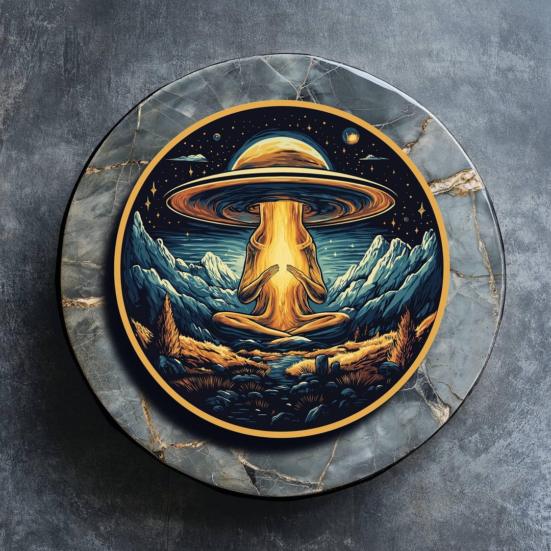 UFO Stickers, Car Stickers, Gift Stickers, Sticker Pack, Birthday Gift ...