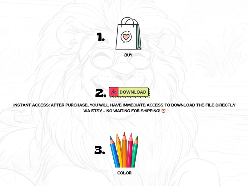 45 Yoga Cats Coloring Pages for Adults, PDF Printable Greyscale ...