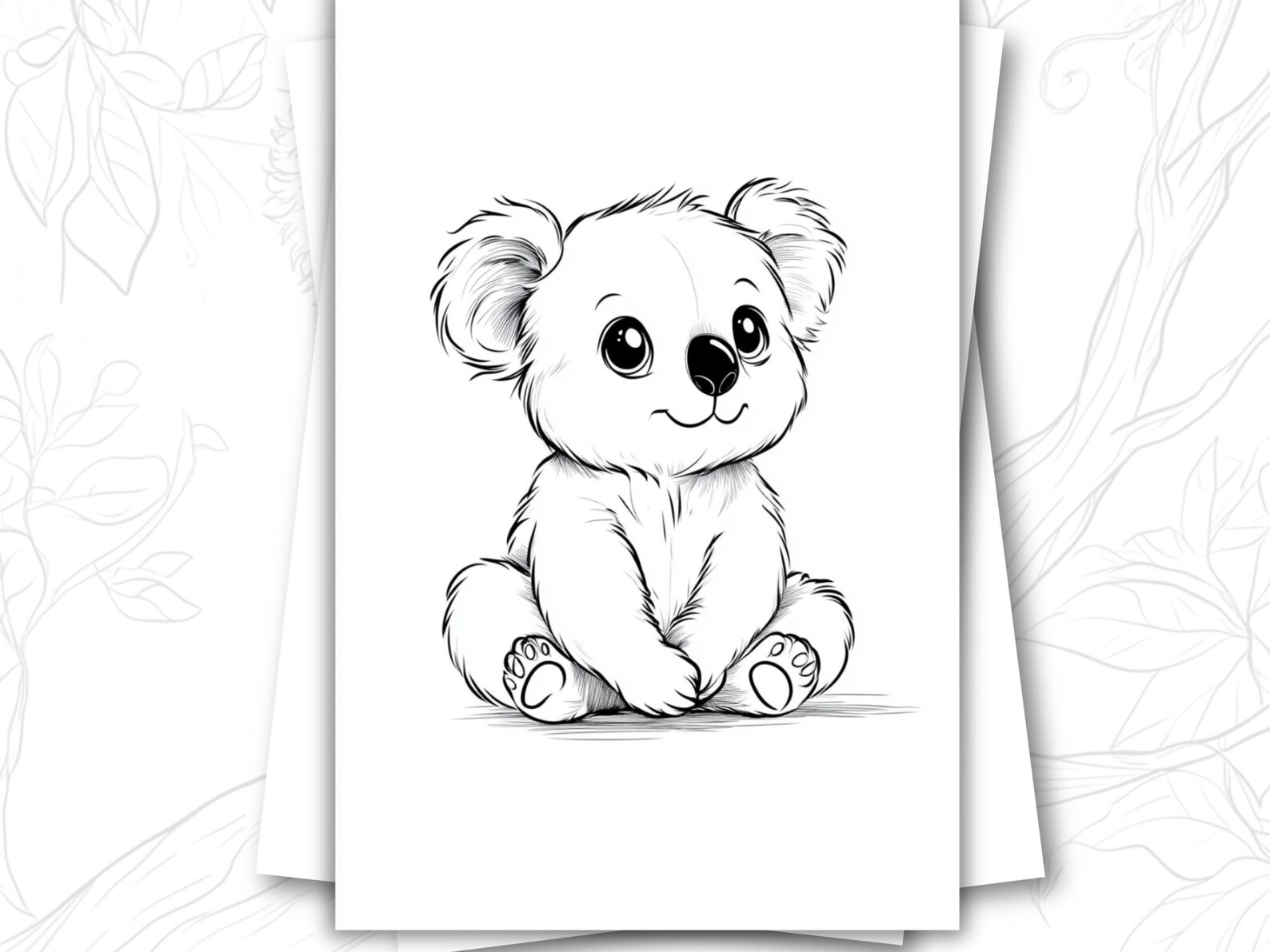 61 Koalas Coloring Pages for Kids, Koala Coloring, Animals Coloring ...