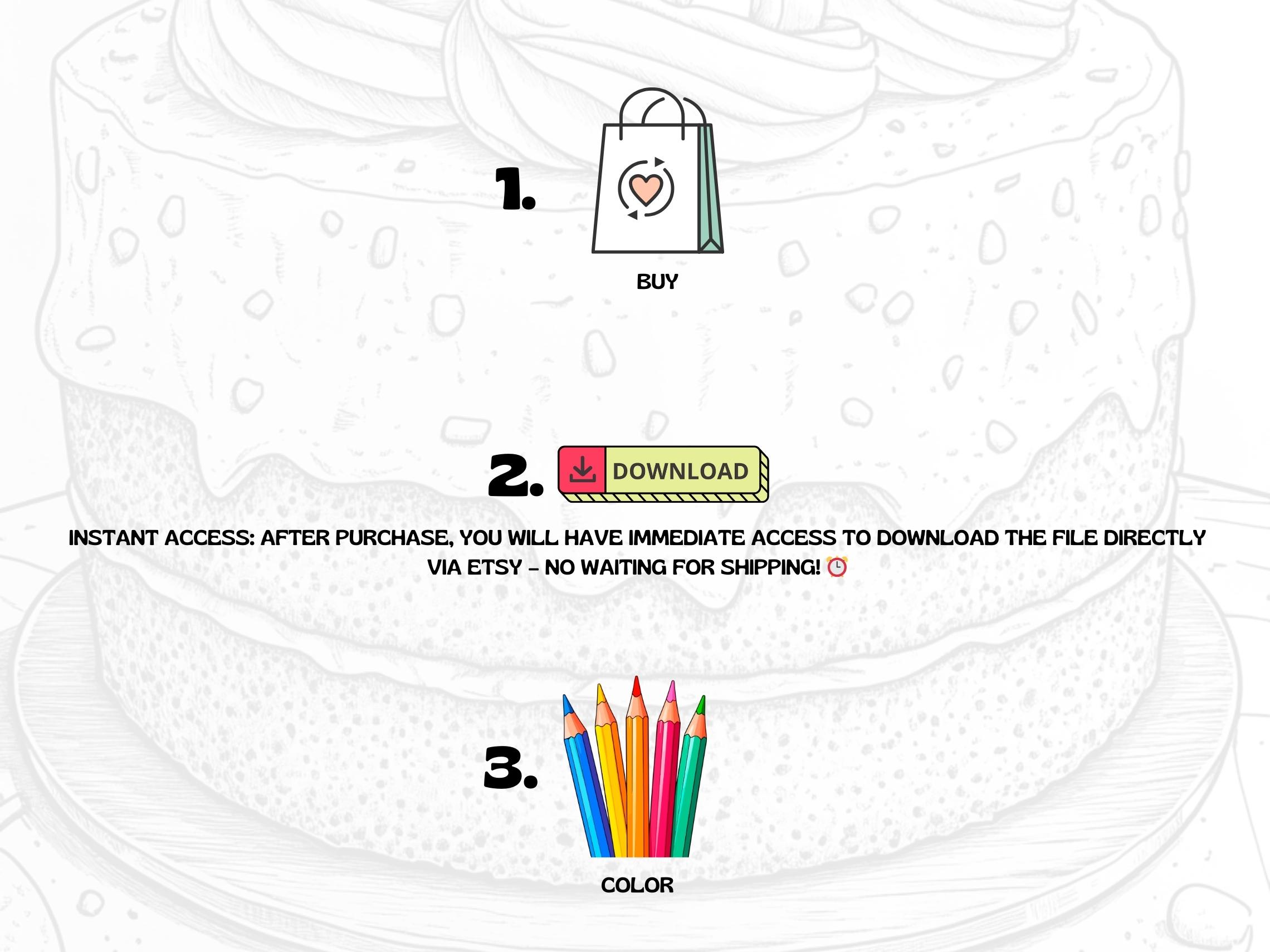 46 Food Art Coloring Pages, Donut Pie Coloring, Edible Muffin Coloring ...