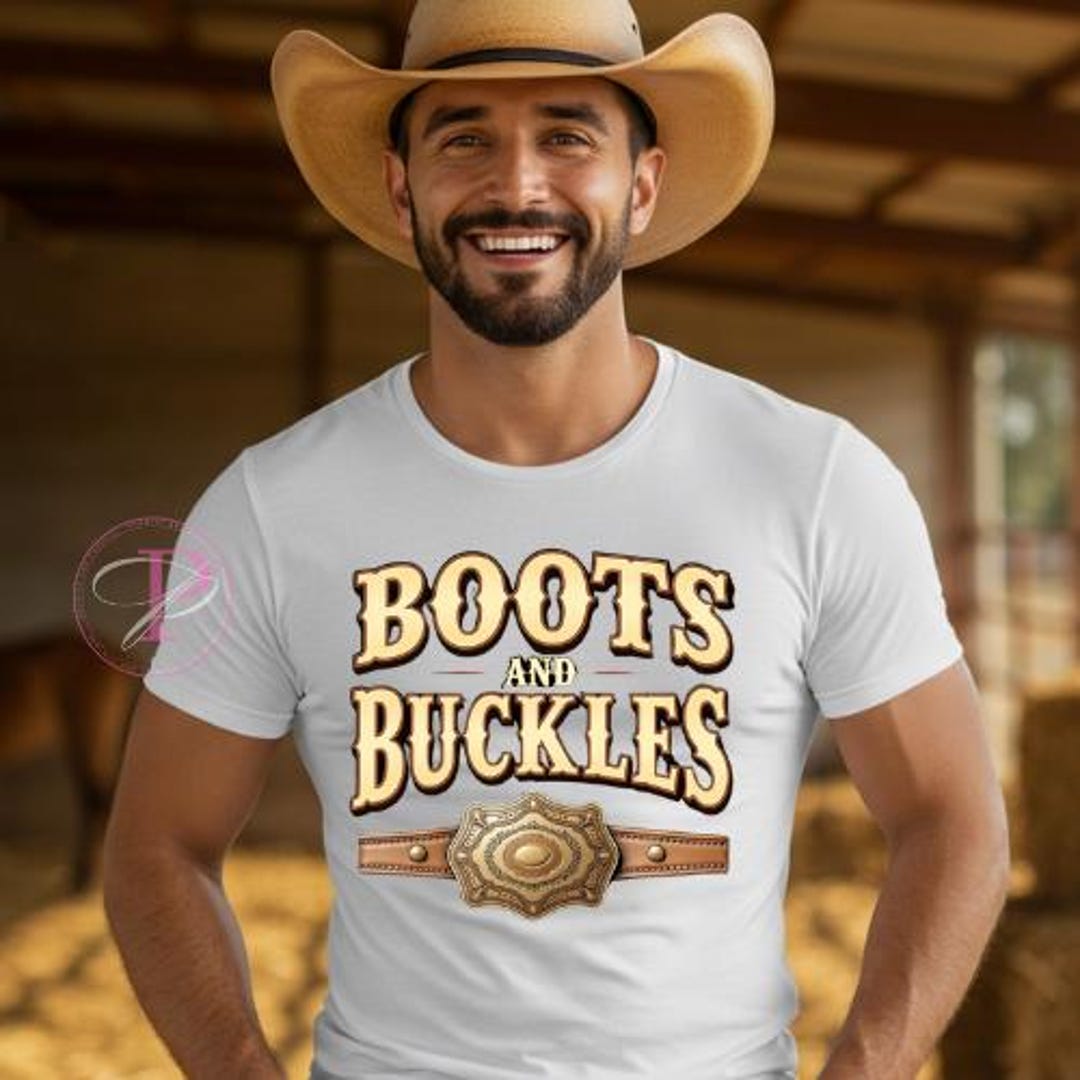 Boots and Buckles Western PNG Design | High-quality Digital Download ...