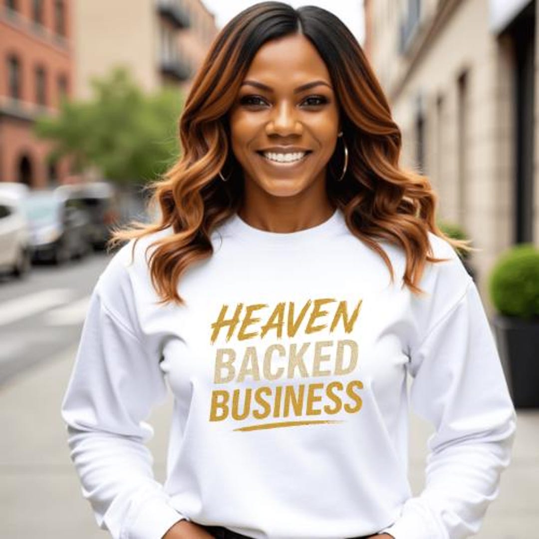 Heaven Backed Business PNG | 2 Faith Based Digital Downloads ...