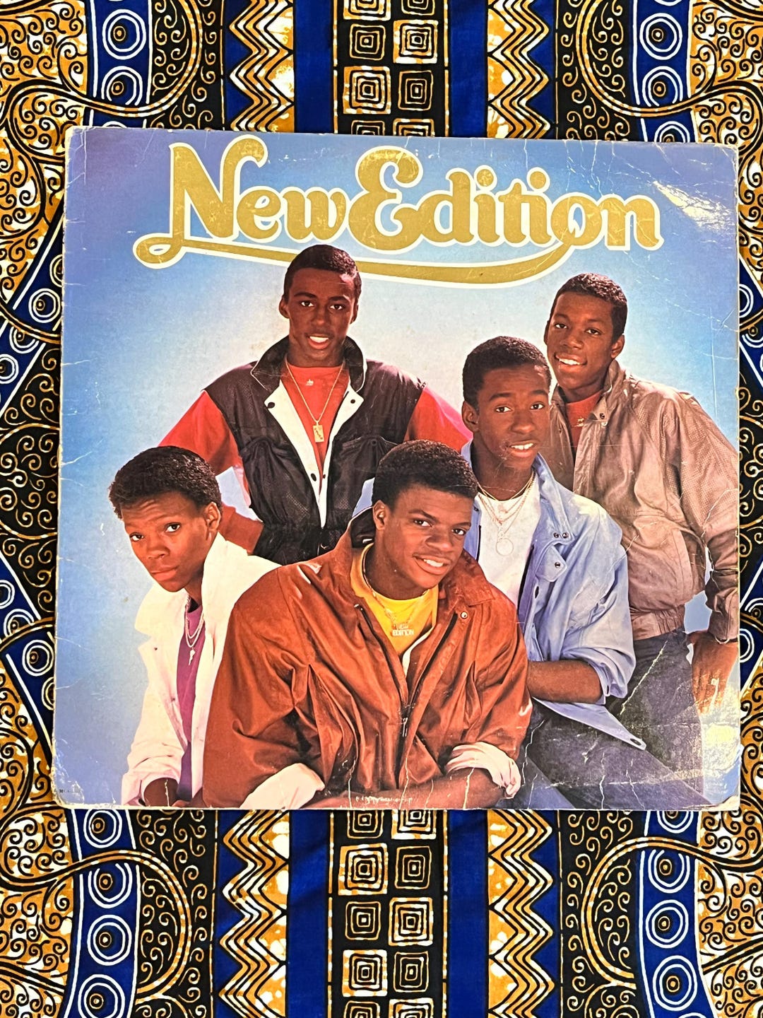 New Edition – New Edition Vinyl Record (1984) | Classic 80s Rnb and Pop ...