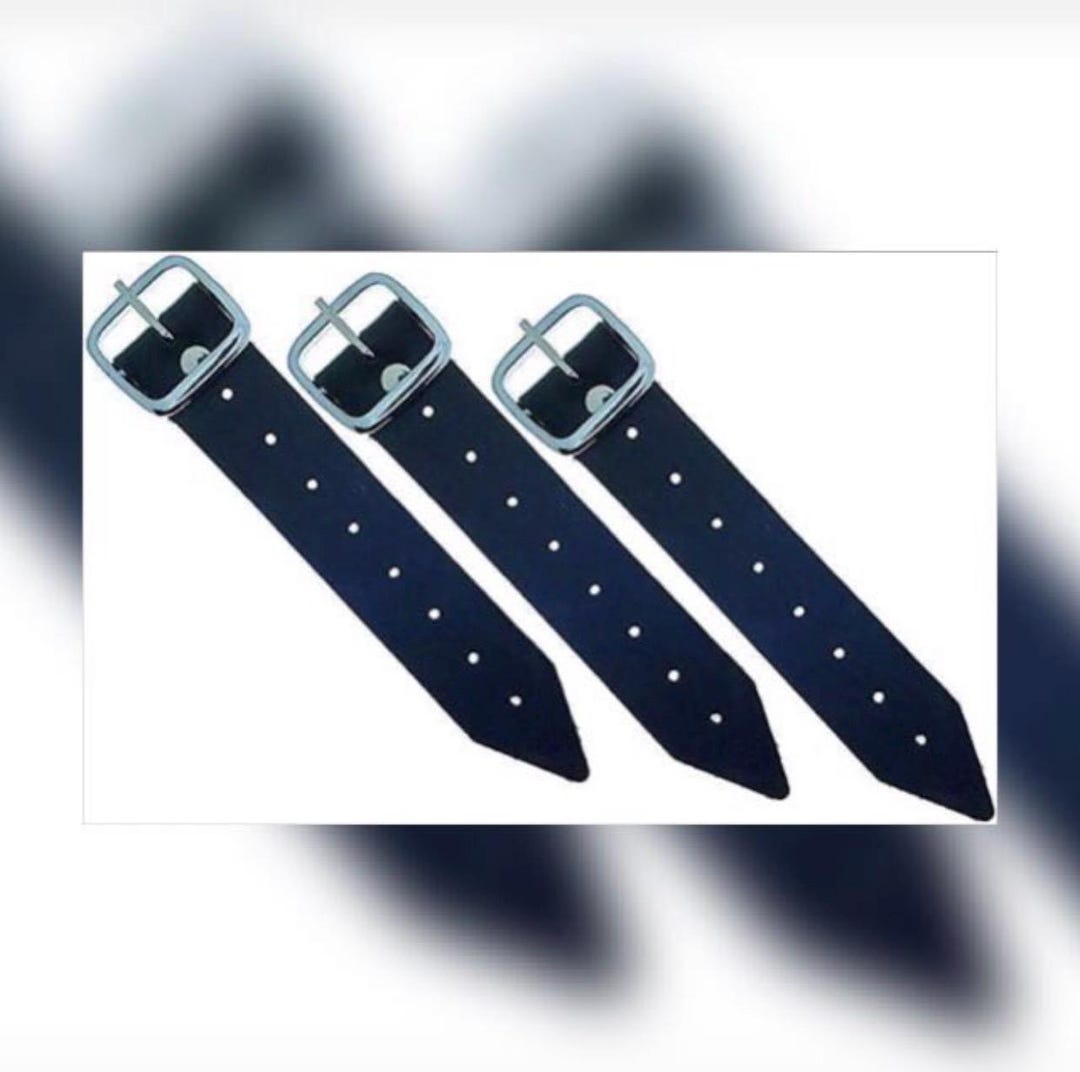 Genuine Leather Kilt Extension Straps Buckle Extenders - 7" X 1.25 ...