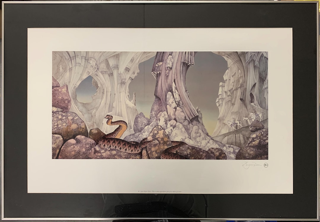 Roger Dean - Relayer (yes Album Cover Print) Signed - Etsy