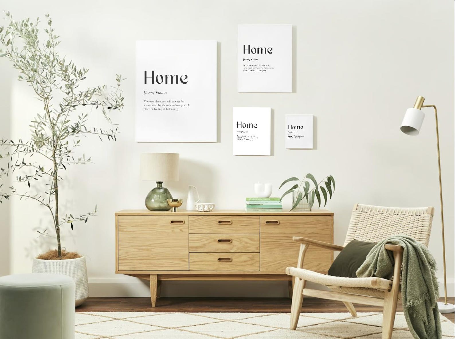 Home Definition Poster, Printable Wall Art for Living Room Decor ...