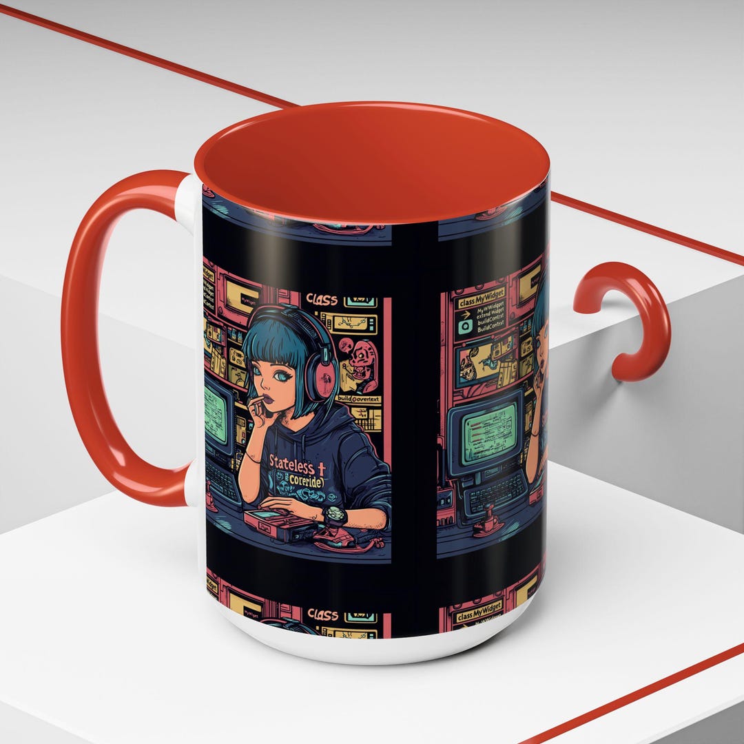 Gamer Girl Coffee Mug, Retro Gaming Mug, Geeky Drinkware, Gift for ...