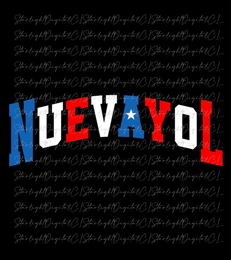 Nuevayol Design Png | Dtmf Png Digital File | Puerto Rico Instant ...