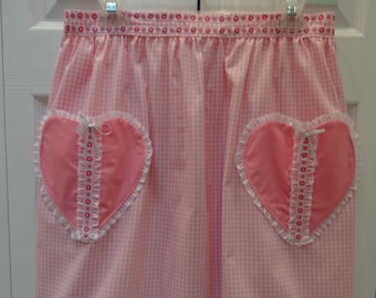 Heart Shaped Apron - Etsy