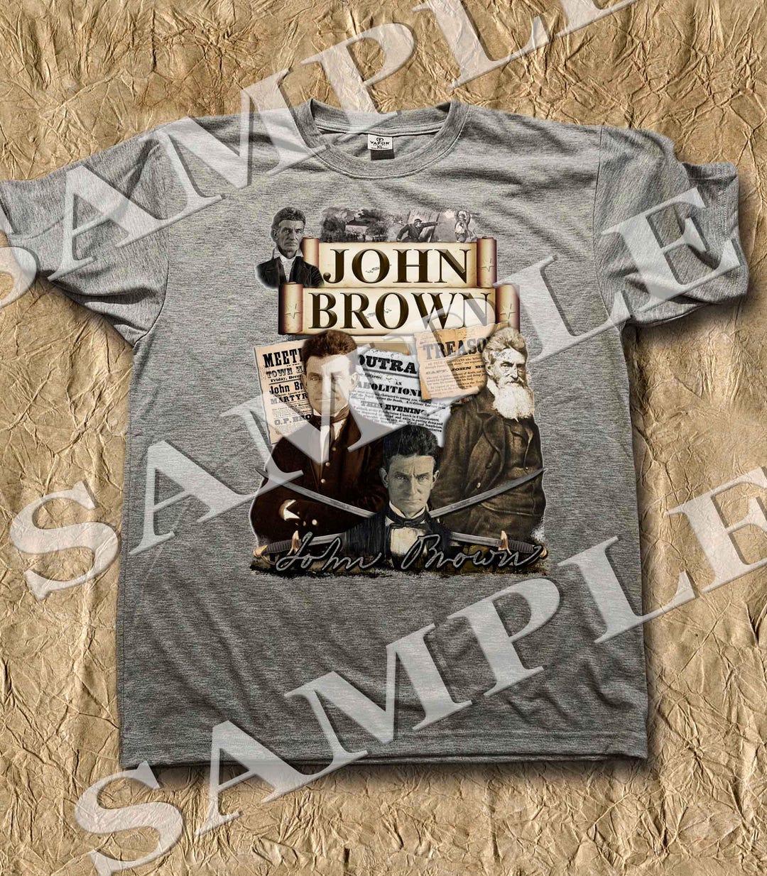Abolitionist John Brown Anti Slavery Activisim Leftist John Brown T ...