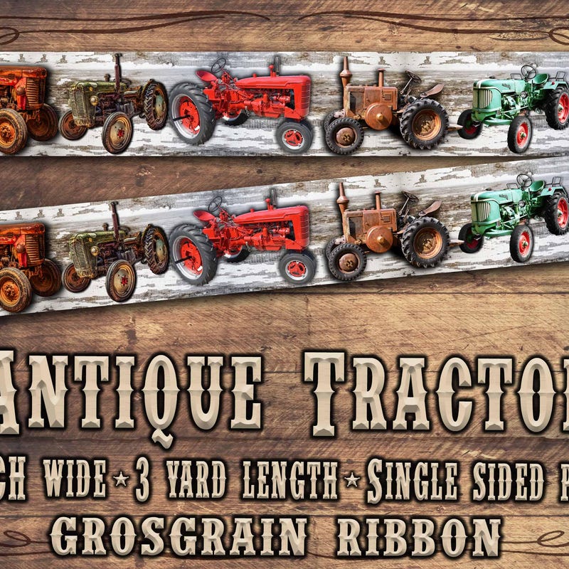 Tractor Ribbon - Etsy