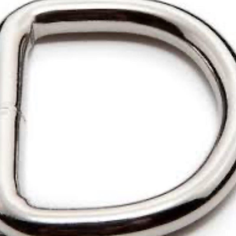 D Ring Collar - Etsy