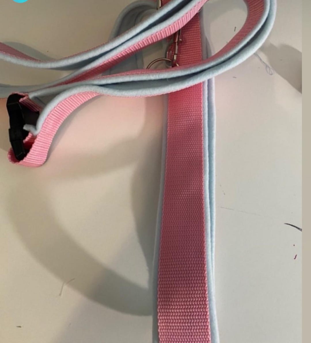 Custom Around the Waist Fleece Leash - Etsy