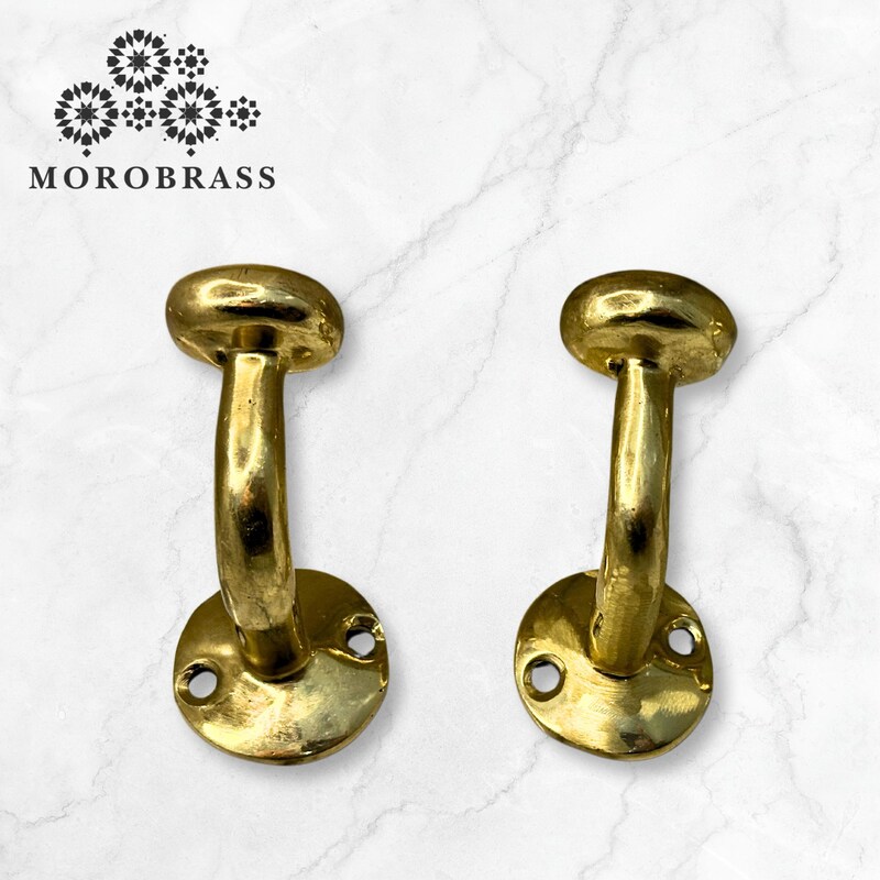 Solid Brass Hooks - Etsy