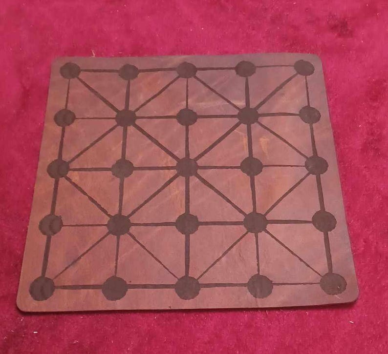 Alquerques Board (ancient Checkers) SVG - Etsy