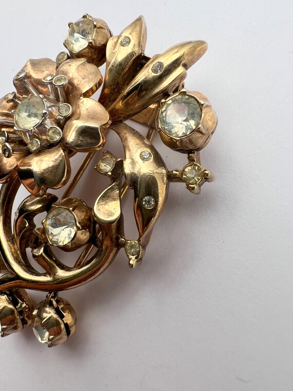 Trifari Alfred Philippe Regence Georgian Style Flower… - Gem