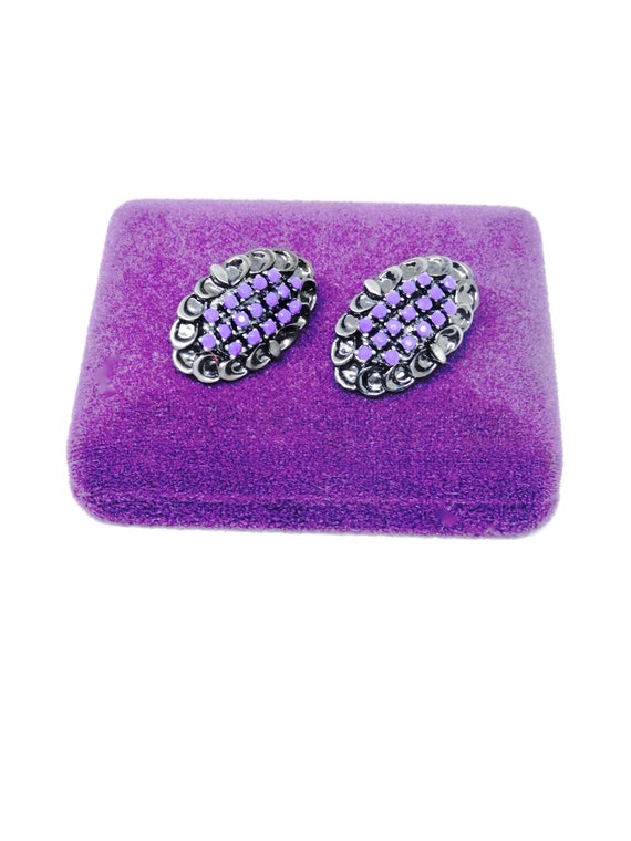 Attractive dazzling purple/violet color rhinestones s… - Gem